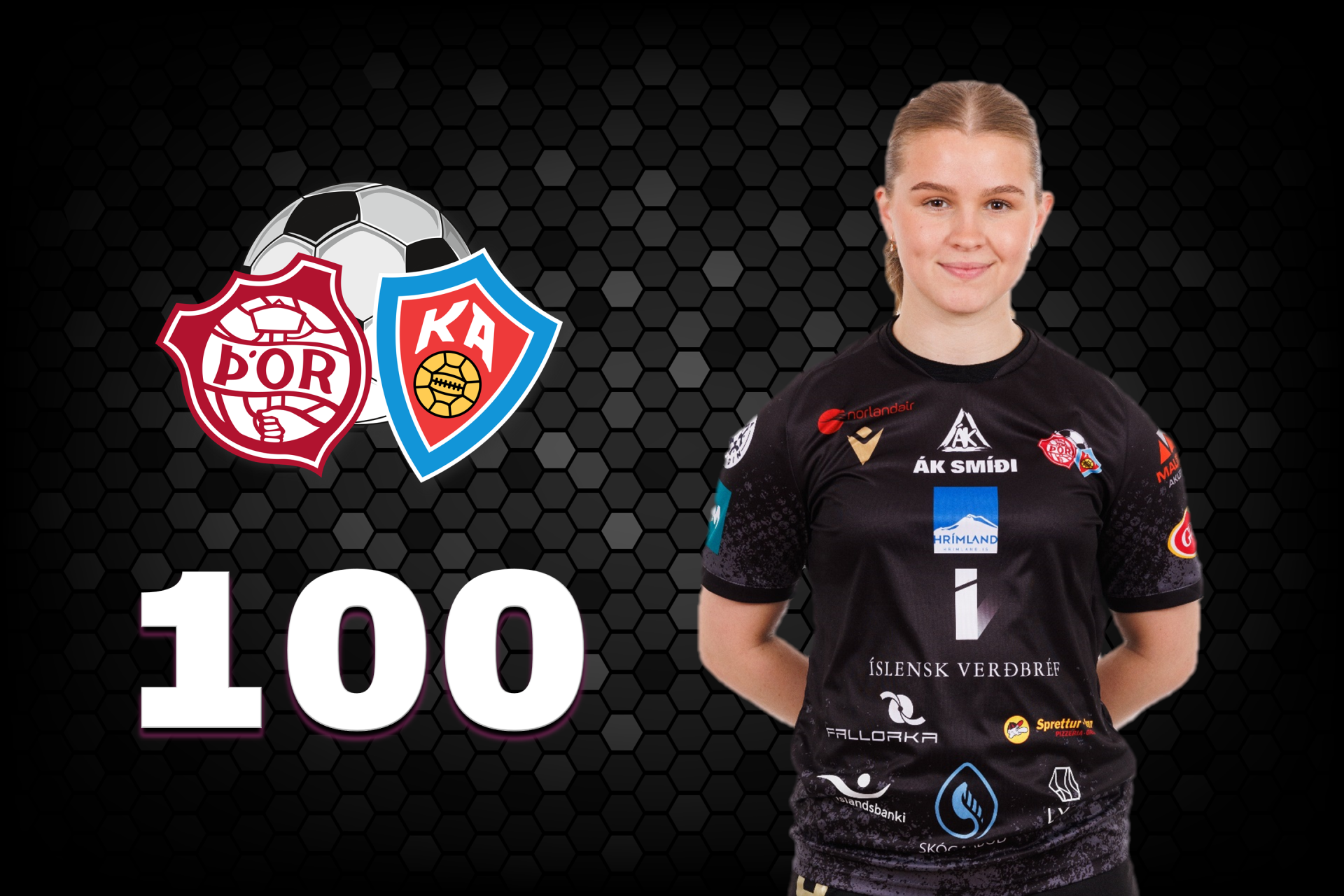 Karen María komin með 100 leiki fyrir Þór/KA | Þór/KA